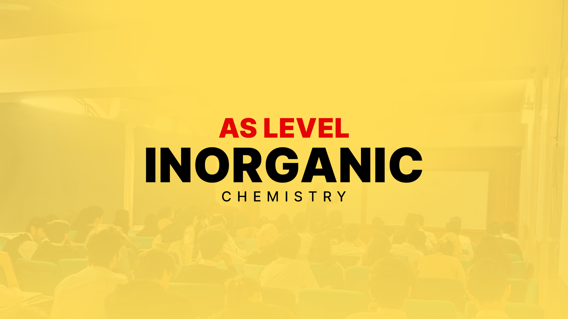 Chembridge – O / A Level Chemistry